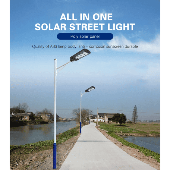 Outdoor All In One LED 200W Solar Street Light – Z Cell
